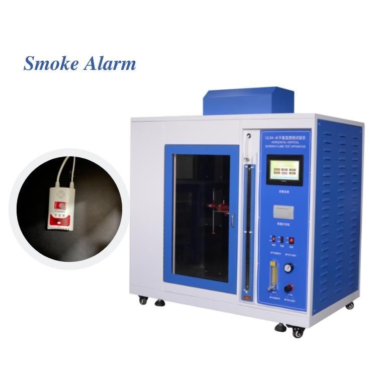 Lab Plastic Horizontal Flammability Tester UL94 Electronic Combustion ...